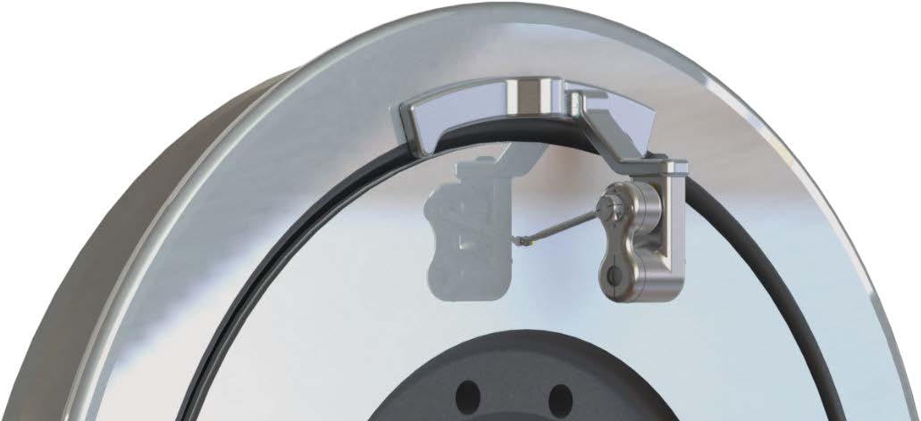 Miniprof Brake for discs integrated into the wheel - Sklenář Tribotechnika
